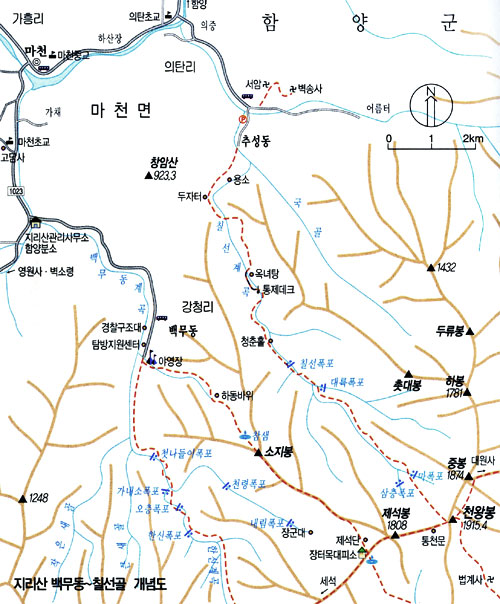 지리산 칠선계곡 10년만의 개방!